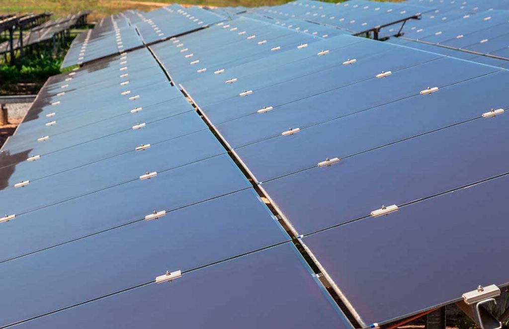 Diferentes tipos de paneles solares